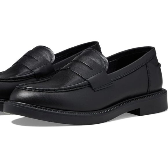 Blondo | Shoes | Blondo Halo Waterproof Black Leather Loafers Size 75 ...